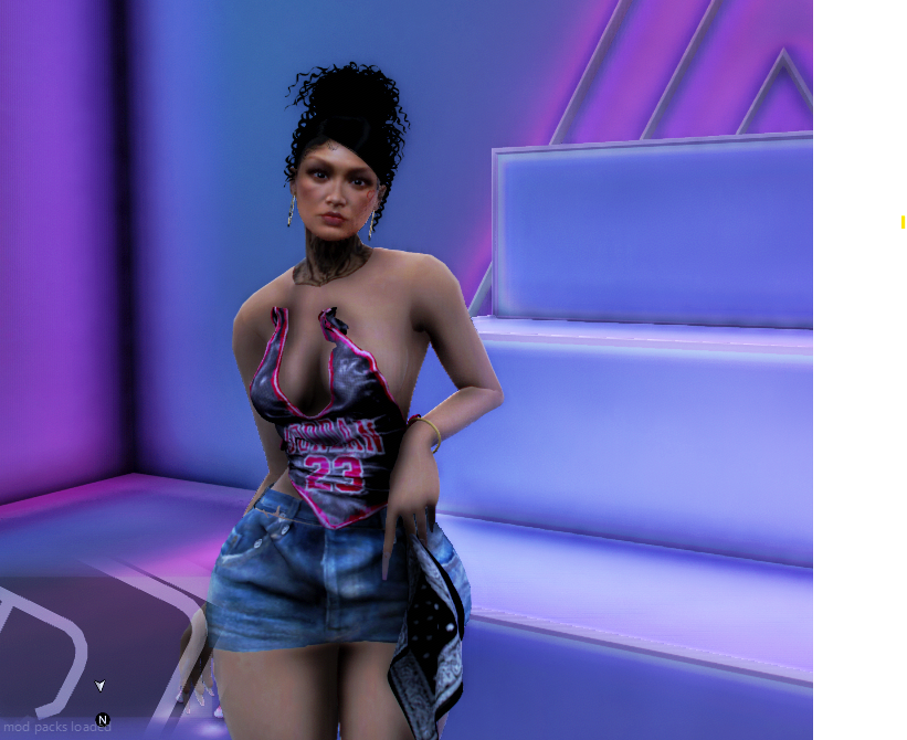 Beautiful Female Skin For Fivemsp Gta5