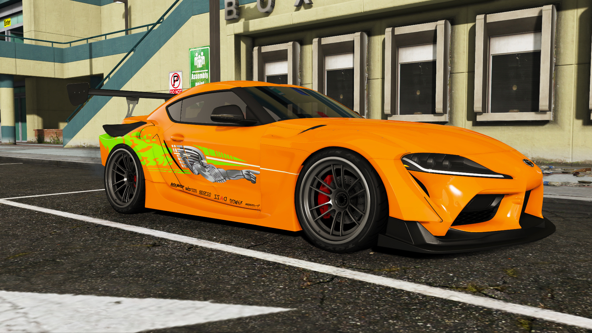 [2020 Toyota Gr Supra]fast And Furious Livery Gta5